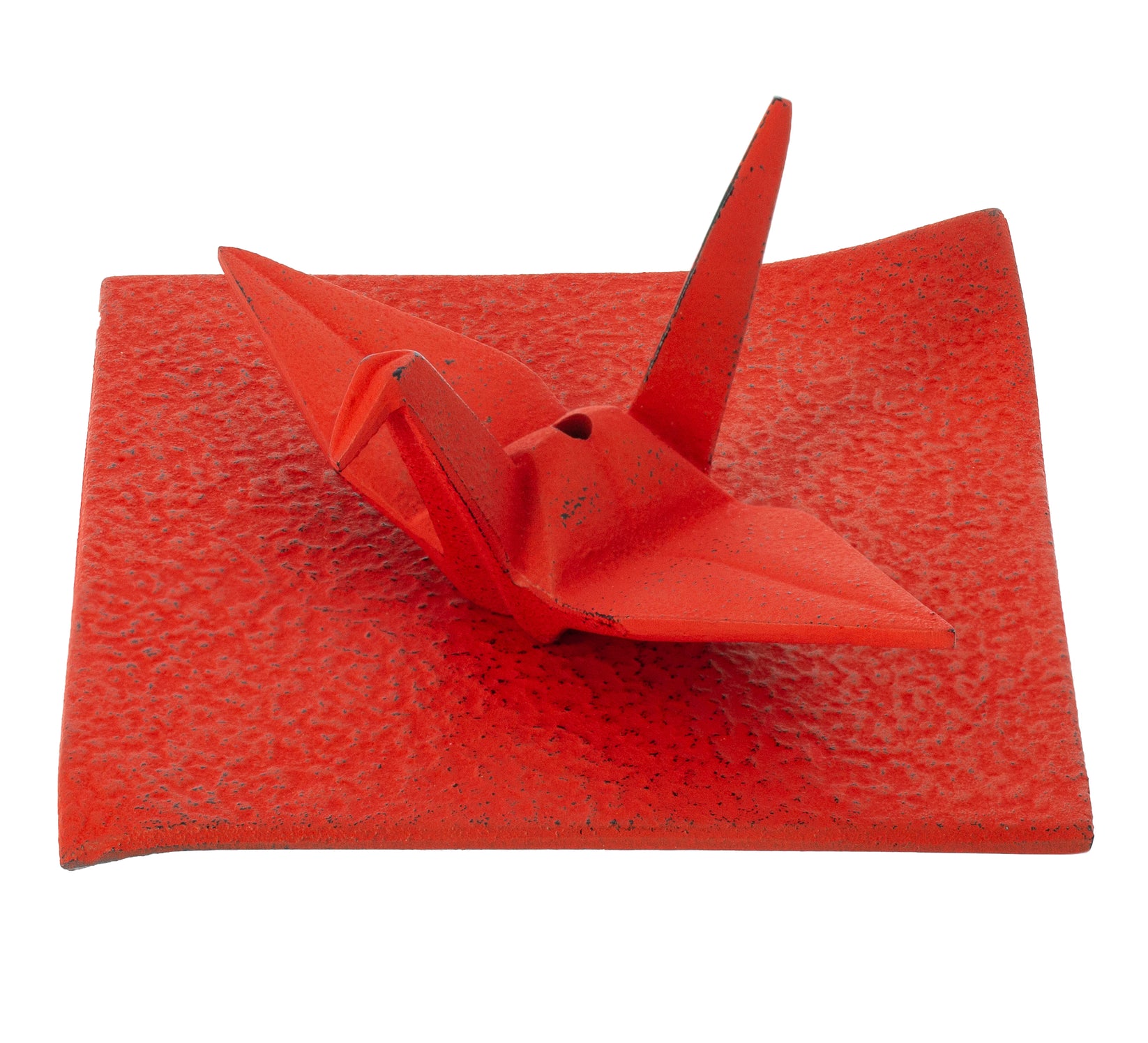 Iwachu Incense Holder - Red Orizuru – Tierra Zen