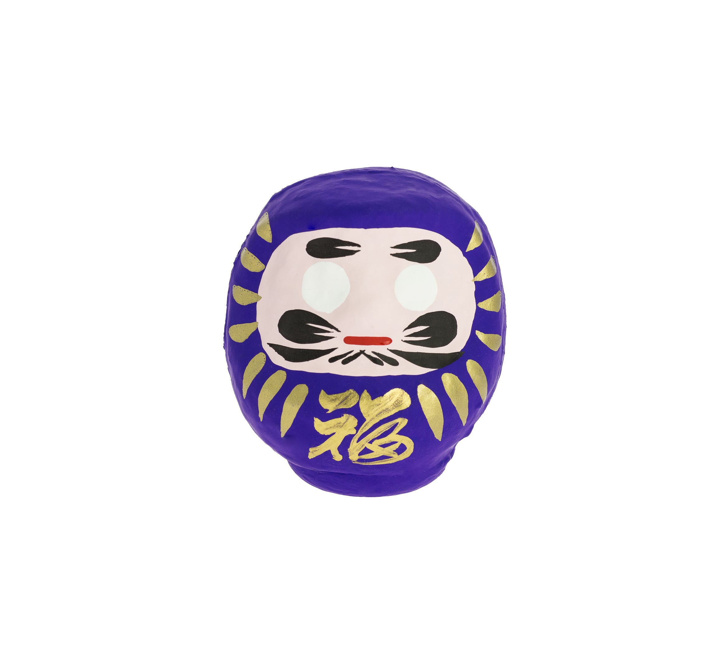 Large Purple Daruma - Harmony – Tierra Zen