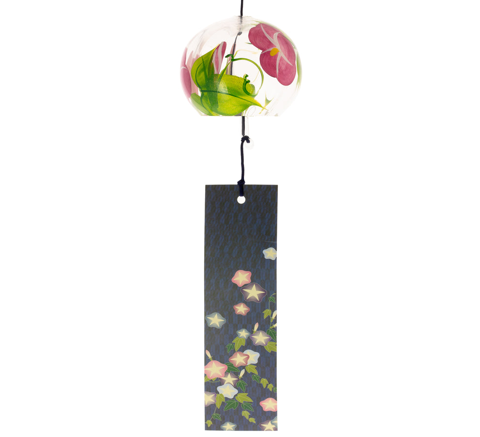 Campana Furin Asagao de Cristal | Tradición Japonesa – Tierra Zen